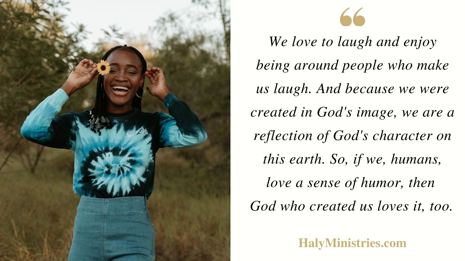 Does God have a Sense of Humor? | Haly Ministries
