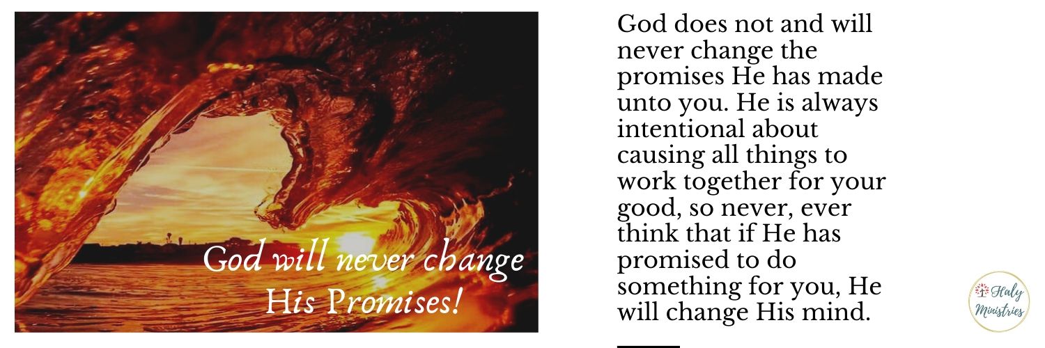 Does God Change His Mind? | Haly Ministries